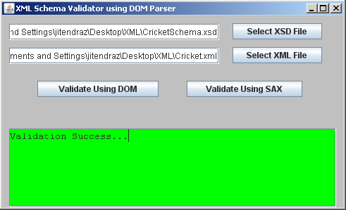 Java Sax Schema Validation Example Hare Thornested